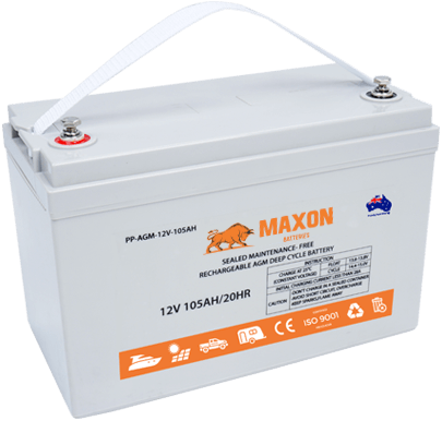 Maxon Deep Cycle Batteries for Solar, Camping and Off-grid living