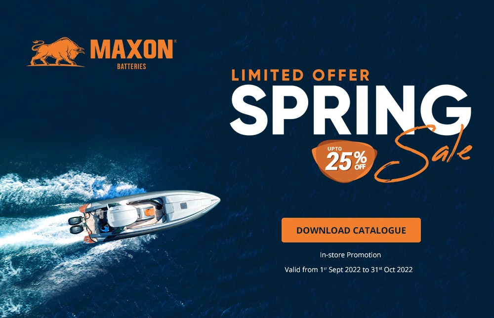 AGM Heavy Duty Batteries - Maxon Deep Cycle Batteries