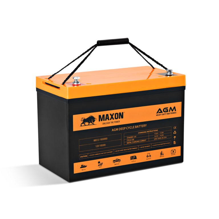 Maxon AGM Heavy Duty Battery MX12-75XHD - Maxon Deep Cycle Batteries